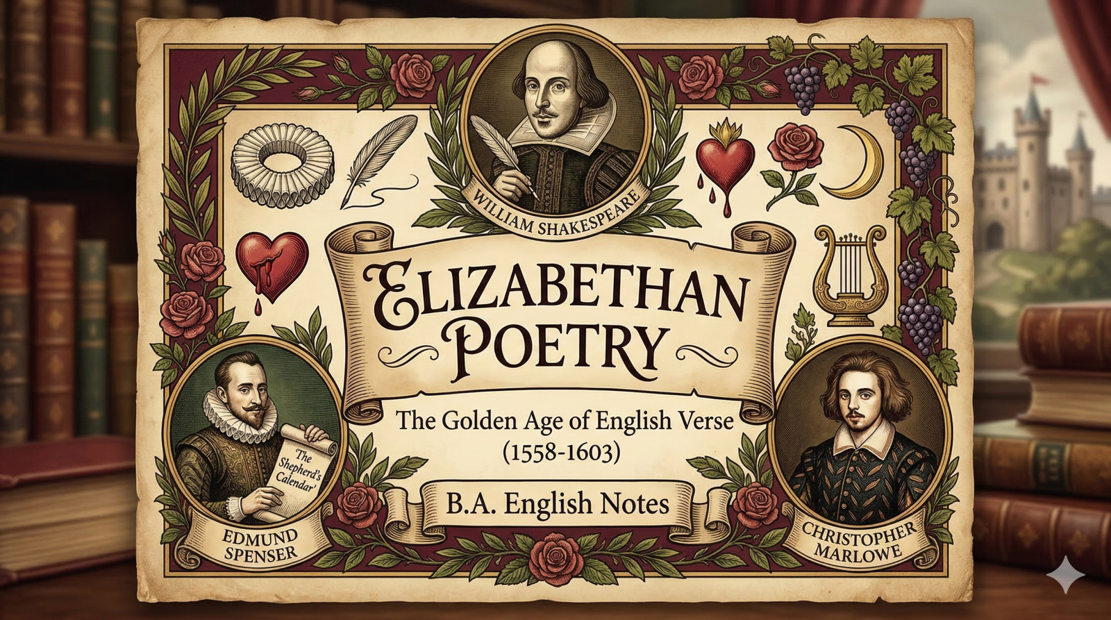 Elizabethan Poetry: Important Characteristics & Major Poets ...