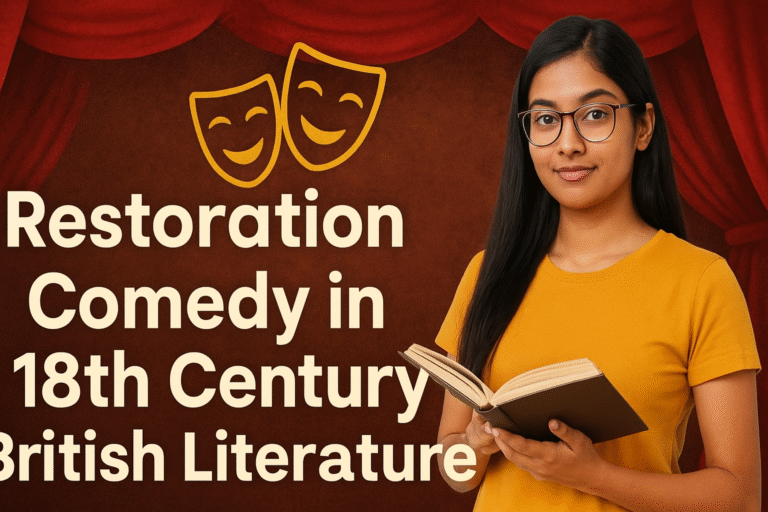 Restoration Comedy in 18th Century British Literature | BBMKU Semester ...